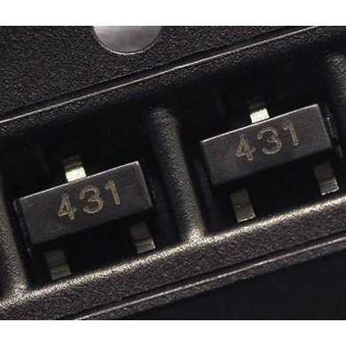 Jual SMD Diode TL 431 TL431 TL431A Programmable Shunt Regulator SOT23 ...