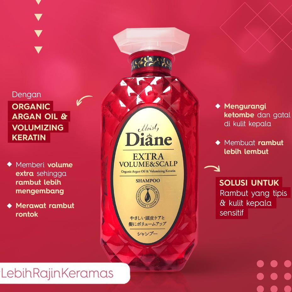 Jual Moist Diane Extra Volume & Scalp Shampoo + Treatment 450Ml (Made In Japan) | Shopee Indonesia