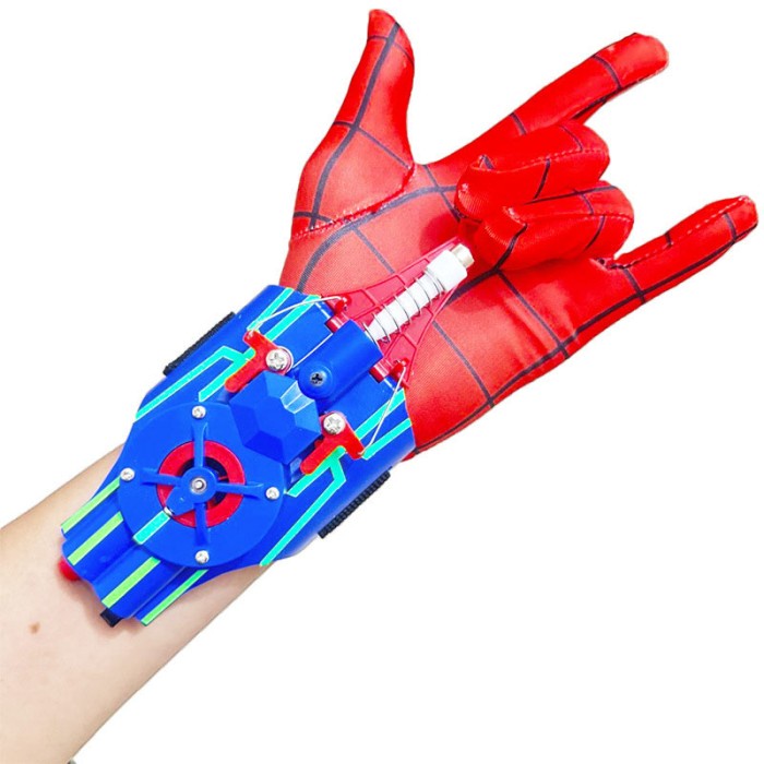 Jual Spiderman Web Shooters Cosplay Spider Man Launcher Penembak Jaring ...