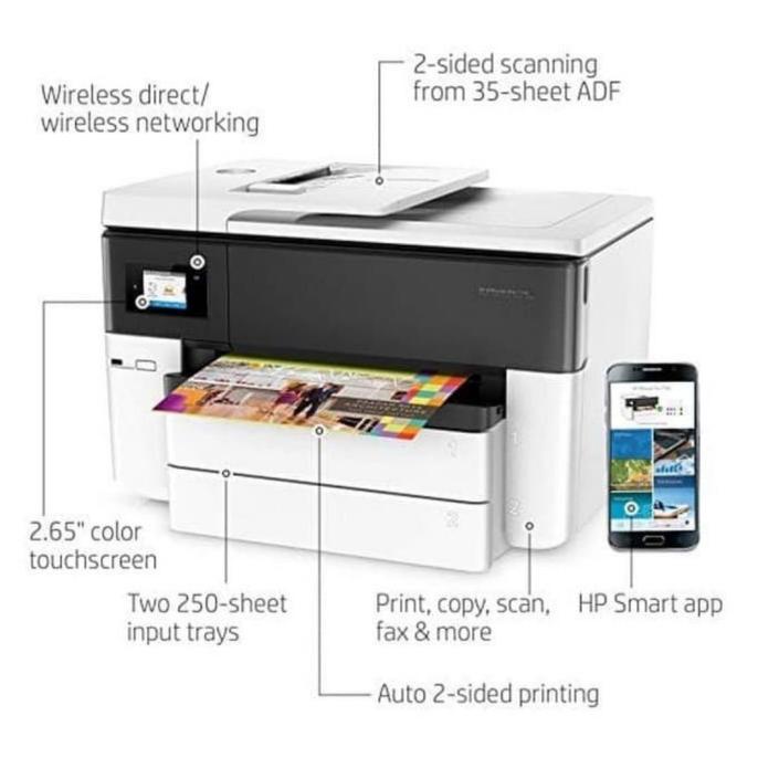 Jual Printer Hp Officejet Pro 7740 A3 All In One Infus - No Warranty ...