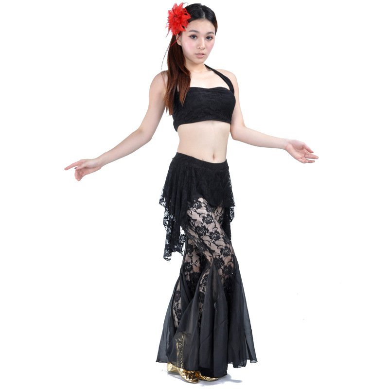 Jual 10#Lace suit Sexy Belly Dance Suit Belly Dance Costume Belly dance ...