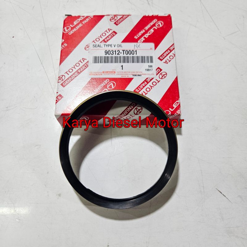 Jual Oli Seal Roda Depan Bagian Luar Toyota Hilux Fortuner 90312-T0001 ...