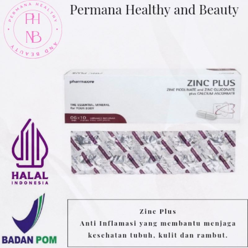 Jual Zinc Plus - Zinc Plus Strip - Zinc Plus Kapsul - Zinc Plus Strip ...