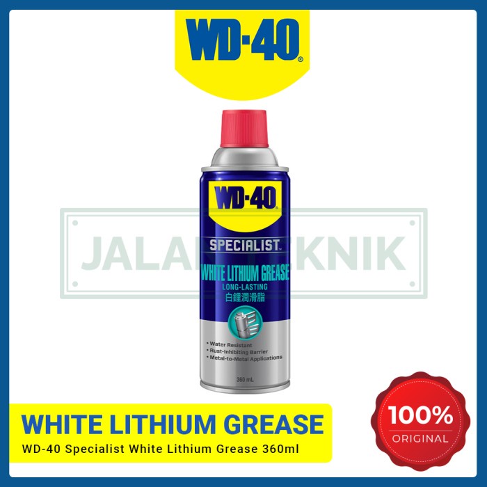 Jual Promo Wd-40 Specialist Wd40 / Wd 40 White Lithium Grease 360Ml ...