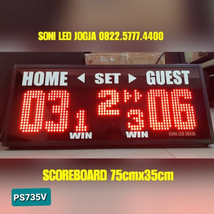 Jual Fines Papan Skor Scoringboard Scoreboard Papan Score Voli ...