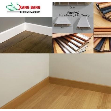 Jual Plint Lantai Pvc List Plin Lantai Pvc Lis Tembok Lis Parkit | Shopee Indonesia