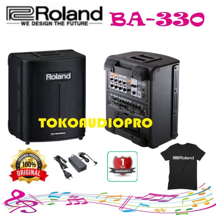 Jual Roland Ba 330 Stereo Portable Amplifier Roland Ba330 | Shopee ...