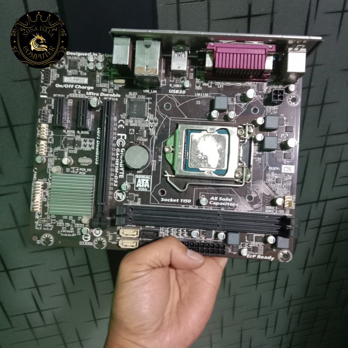 Jual mobo motherboard gigabyte h81 soket 1150 intel gen 4 | Shopee ...