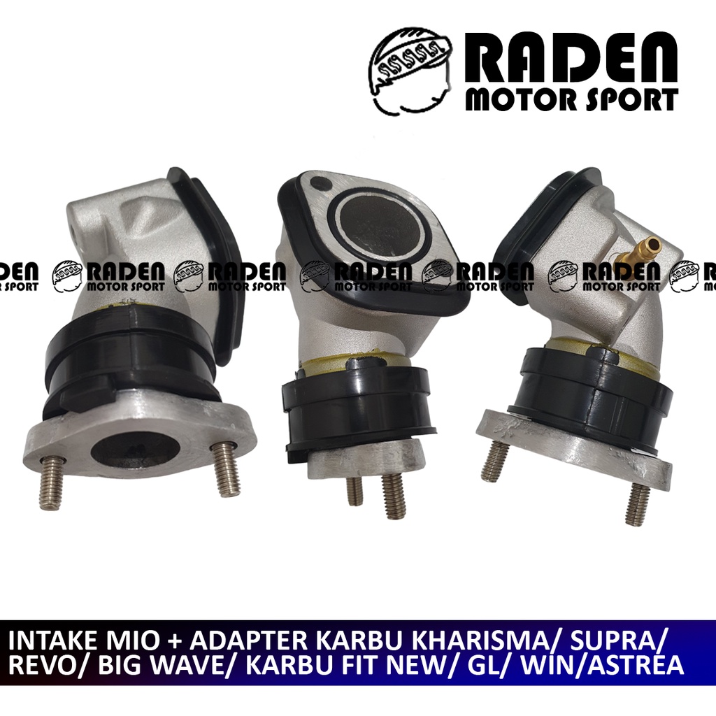 Jual (COD) PAKET FULLSET ADAPTOR MANIPOL MIO PAKAI KARBURATOR KHARISMA REVO GRAND LEGENDA ...
