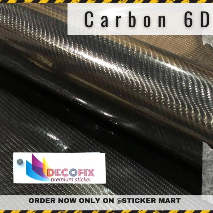 Jual Sticker carbon 6D Skotlite kendaraan interior eksterior murah 45cm ...