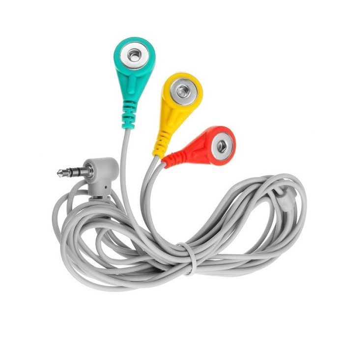 Jual Kabel EMG EKG ECG Cable for Heart Muscle Sensor Detak Jantung Otot ...