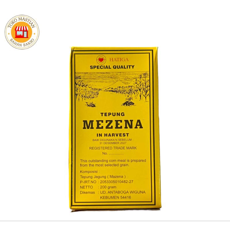 Jual Tepung maizena cap mezena 200 g | Shopee Indonesia