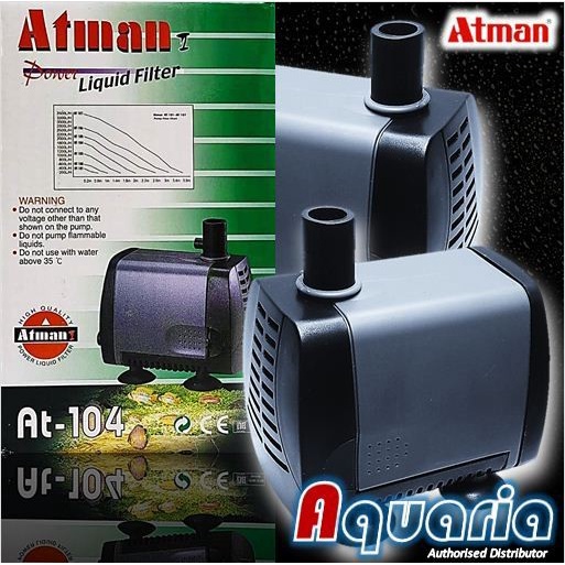 Jual ATMAN AT-104 POMPA CELUP AQUARIUM KOLAM SUBMERSIBLE WATER PUMP ...