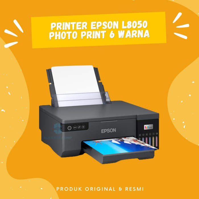 Jual Printer Epson L8050 L 8050 Photo Wifi Pengganti Printer L805 6 Warna | Shopee Indonesia