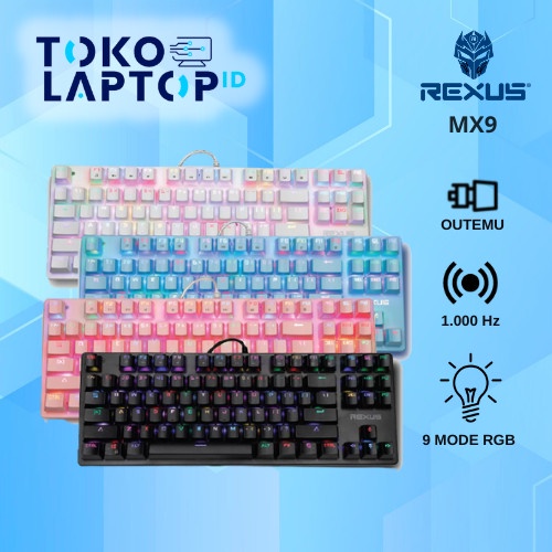 Jual Rexus MX9 Legionare Mechanical Gaming Keyboard | Shopee Indonesia