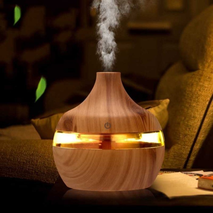 Jual AIR HUMIDIFIER DIFFUSER PENGHARUM RUANGAN UAP AROMATHERAPY ...