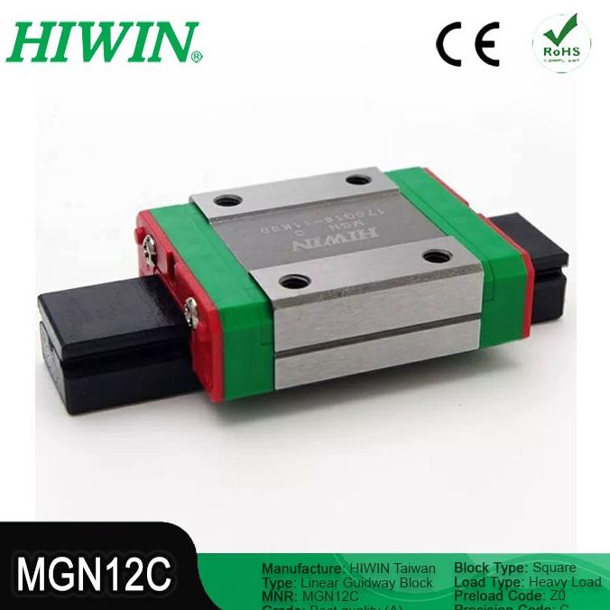 Jual Mgn12H Linear Guide Block - Original Hiwin Taiwan | Shopee Indonesia