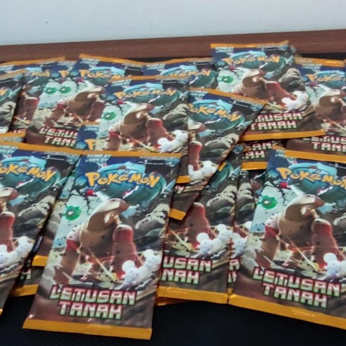 Jual PACK LETUSAN TANAH POKEMON TCG INDONESIA (SISA BOX) | Shopee Indonesia