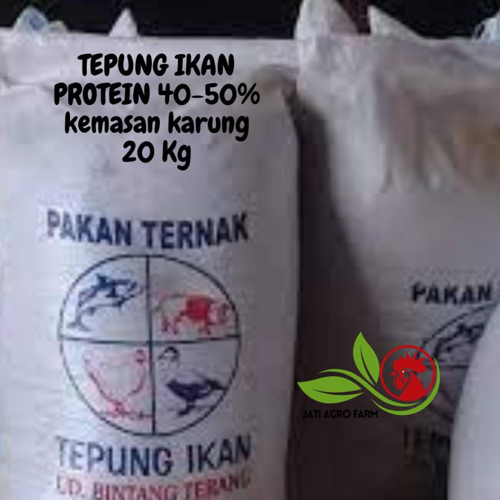 Jual New JATI AGRO FARM Kemasan Karung 20 Kg Tepung Ikan Tinggi Protein ...