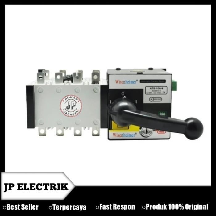 Jual CHANGE OVER SWITCH ATS 4P 100A/MOTORIZED OHM SAKLAR 100A | Shopee ...