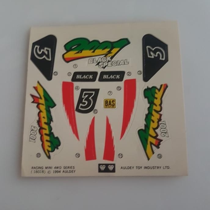 Jual auldey sticker avante 2001 black special | Shopee Indonesia