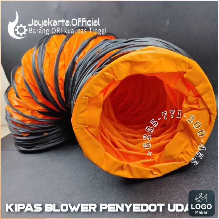Jual Exhaust Fan Selang Flexible 12 Inch 5M Dan 10 M Selang Kipas ...