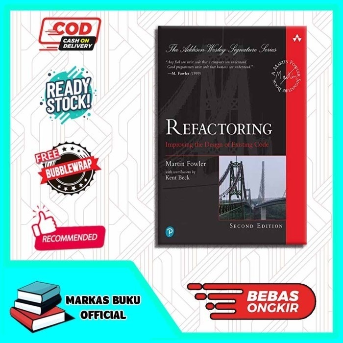 Jual Refactoring: Improving the Design of Existing Code-mc | Shopee ...