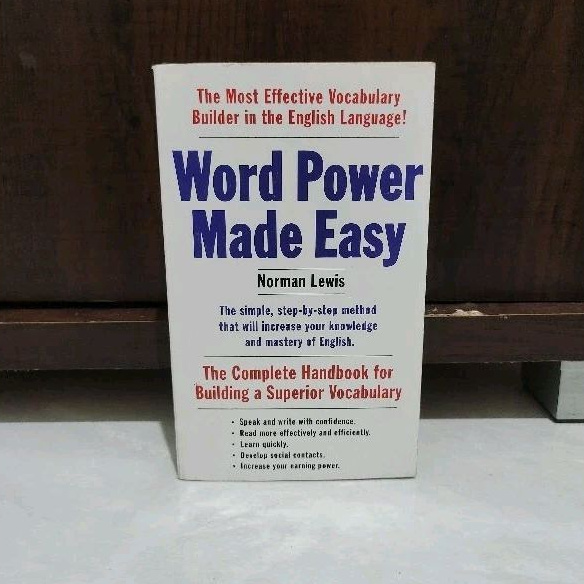 Jual WORD POWER MADE EASY NORMAN LEWIS | Shopee Indonesia Jual WORD POWER MADE EASY NORMAN LEWIS | Shopee Indonesia