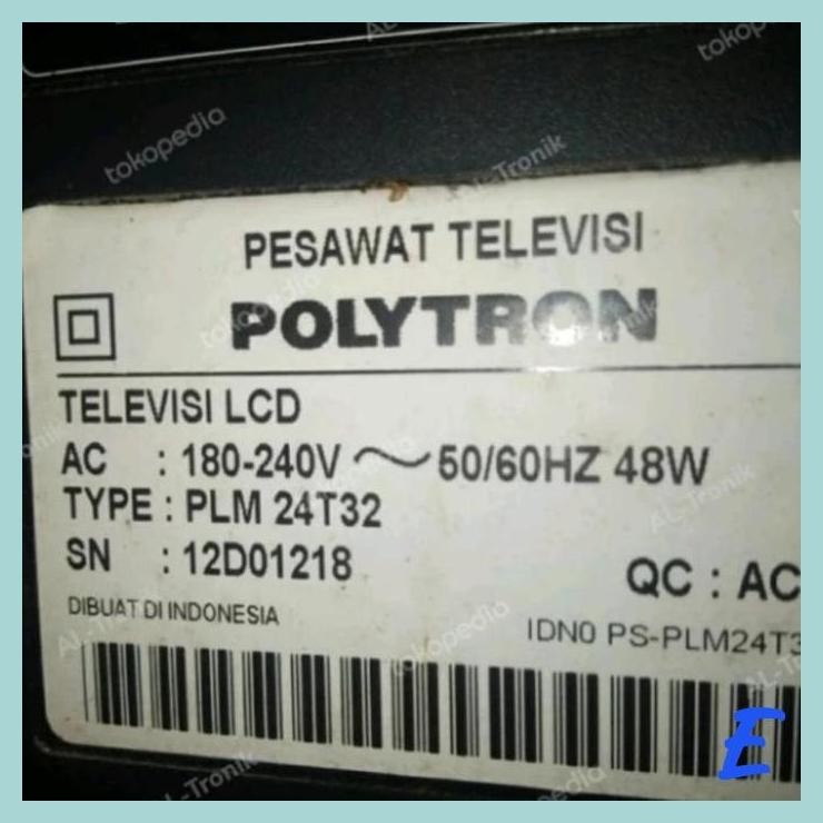 Jual MODUL SENSOR REMOTE IR TV LCD POLYTRON 24 INCH TYPE PLM 24T32 ...