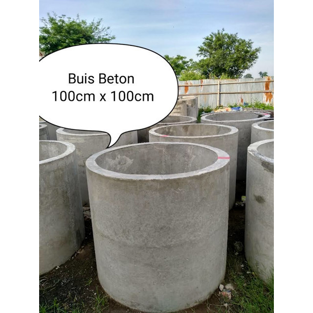Jual Termurah Buis Beton Gorong-Gorong Ukuran 100X100 Cm Pakai Besi ...