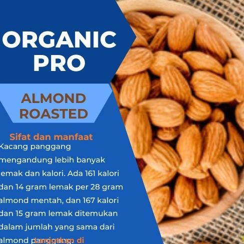 Jual Almond Roasted ,Almond Panggang 1Kg | Shopee Indonesia