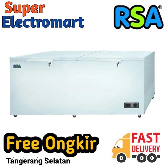 Jual [Baru] Chest Freezer Rsa Cf 1200 Freezer Box 1050 Liter 2 Pintu ...