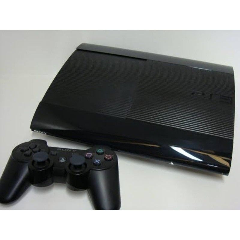 Jual [LIMITED QUALITY] PS3 Super Slim 500GB + 2 Stick Wireless + Full ...