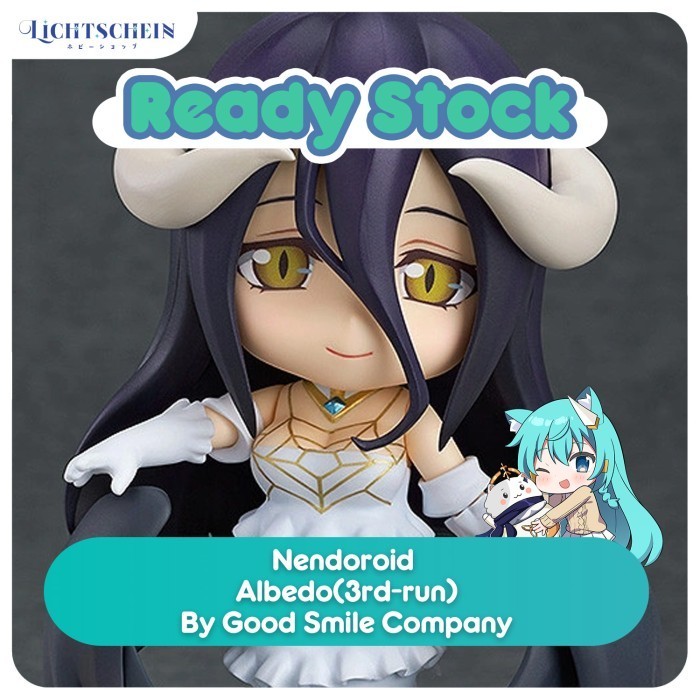 Jual [Original] Nendoroid 642 Albedo 3Rd-Run - Overlord Diskon | Shopee ...