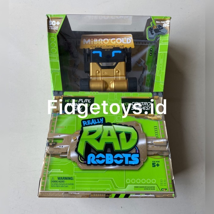 Jual Baru Really Rad Robots - Mibro Gold Remote Control Rc Robot Hot Toys 2019 Terbatas | Shopee ...
