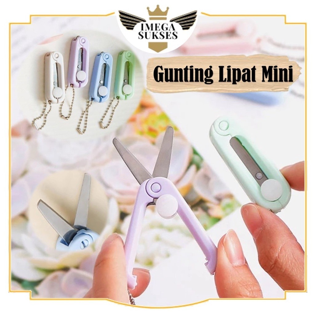 Jual PHG - Gunting Lipat mini Portable tarik Stainless Steel ...