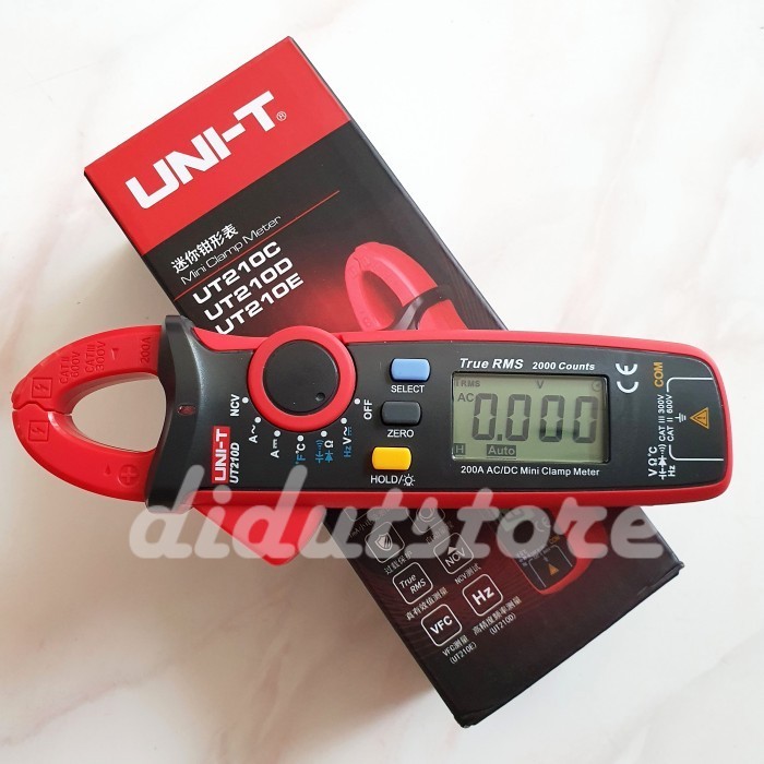 Jual Tang Ampere Ac/Dc Digital (Digital Clamp Meter) Merk Uni-T Ut-210D ...