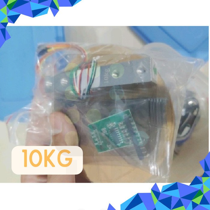 Jual Kit Sensor Timbangan Weight Scale + HX711 Load Cell 1kg 5kg 10kg ...