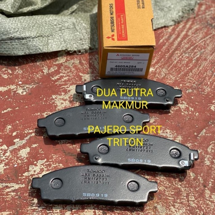 Jual Kampas Rem Depan Triton Pajero Sport Brake Pad Triton 4605A284 ...