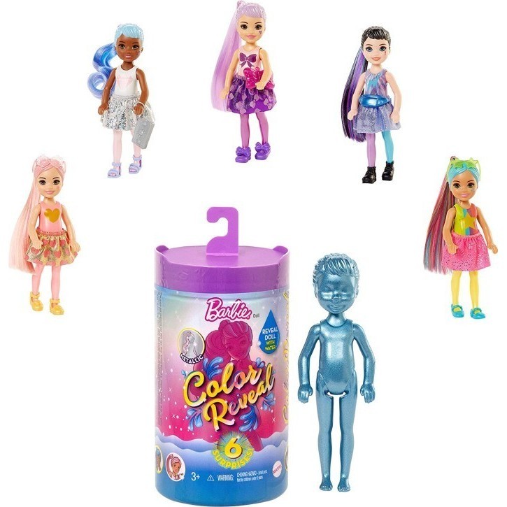 Jual [COD] Barbie Color Reveal Doll With 6 Surprises - Original Mattel ...