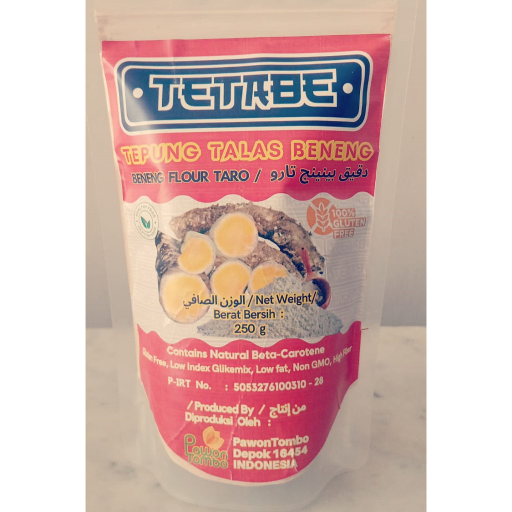Jual Tetabe Tepung Sehat Talas Beneng Organik Non Gmo, Non Glikek, Non ...
