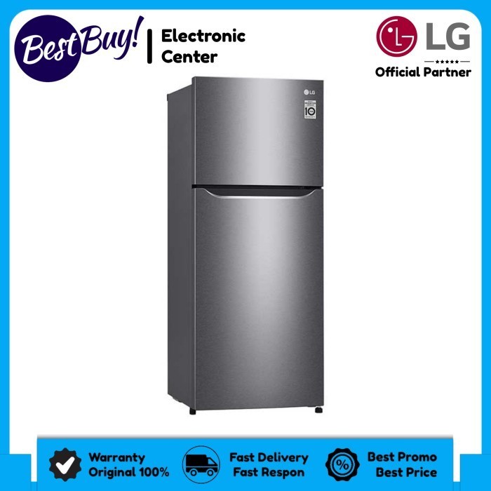 Jual [Baru] Kulkas Lg 2 Pintu Gn-B202Qib Lemari Es Lg Gnb 202 Smart ...