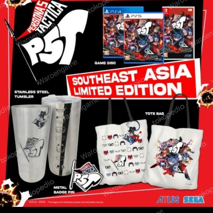 Jual [Baru] Ps5 Persona 5 Tactica / P5T Limited Edition R3 / Asia / English Limited | Shopee ...