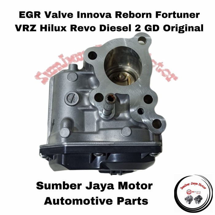 Jual [New] Egr Valve Innova Reborn Fortuner Hilux Diesel 2Gd 28500 ...