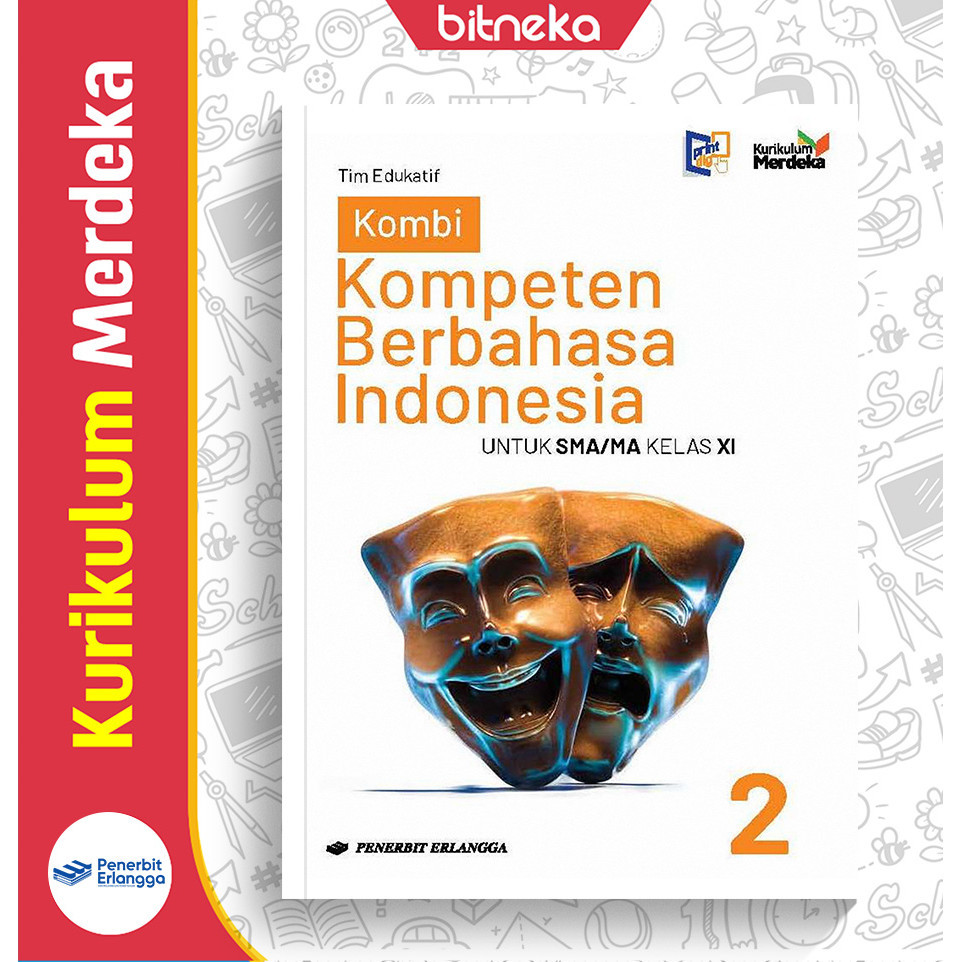 Jual Buku Kompeten Berbahasa Indonesia (KOMBI) Jilid 2 SMA/MA Kelas 11 ...