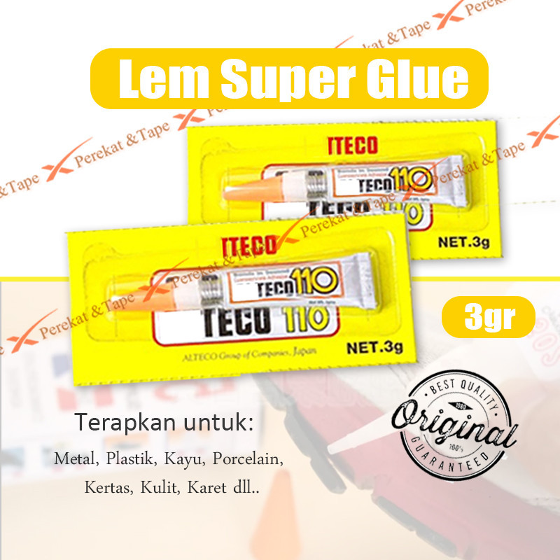 Jual Lem Super Kuat Tube Kecil 3gr / Lem Pipa Super Kuat / Liquid Glue ...