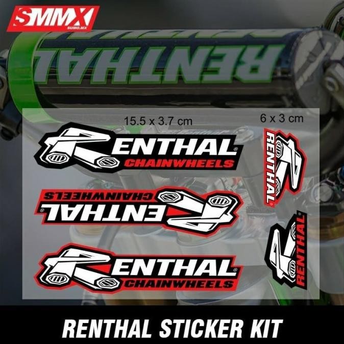 Jual Sticker Kit Sticker Set Renthal Rental | Shopee Indonesia