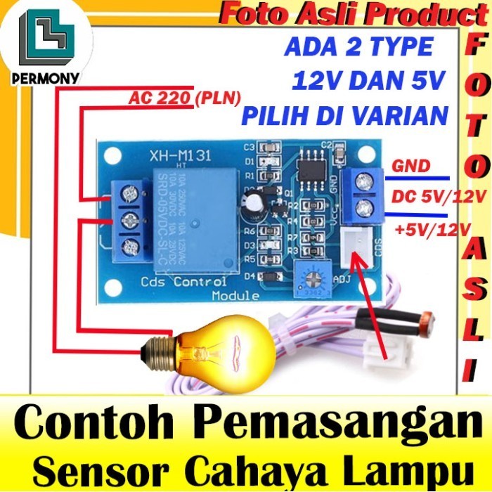 Jual Sensor Cahaya Photoresistor Photo Saklar Switch Module Relay Best ...