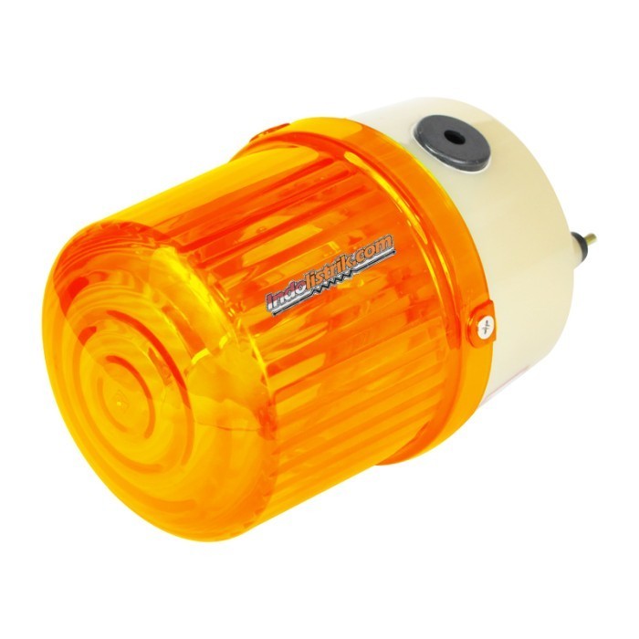 Jual Lampu Darurat Bohlam 5 " Rotary Warning Light + Buzzer 220V AC TAB ...