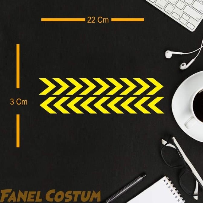 Jual Segera Dapatkan!! Stiker Sticker Reflektif Panah Arrow Box Motor ...